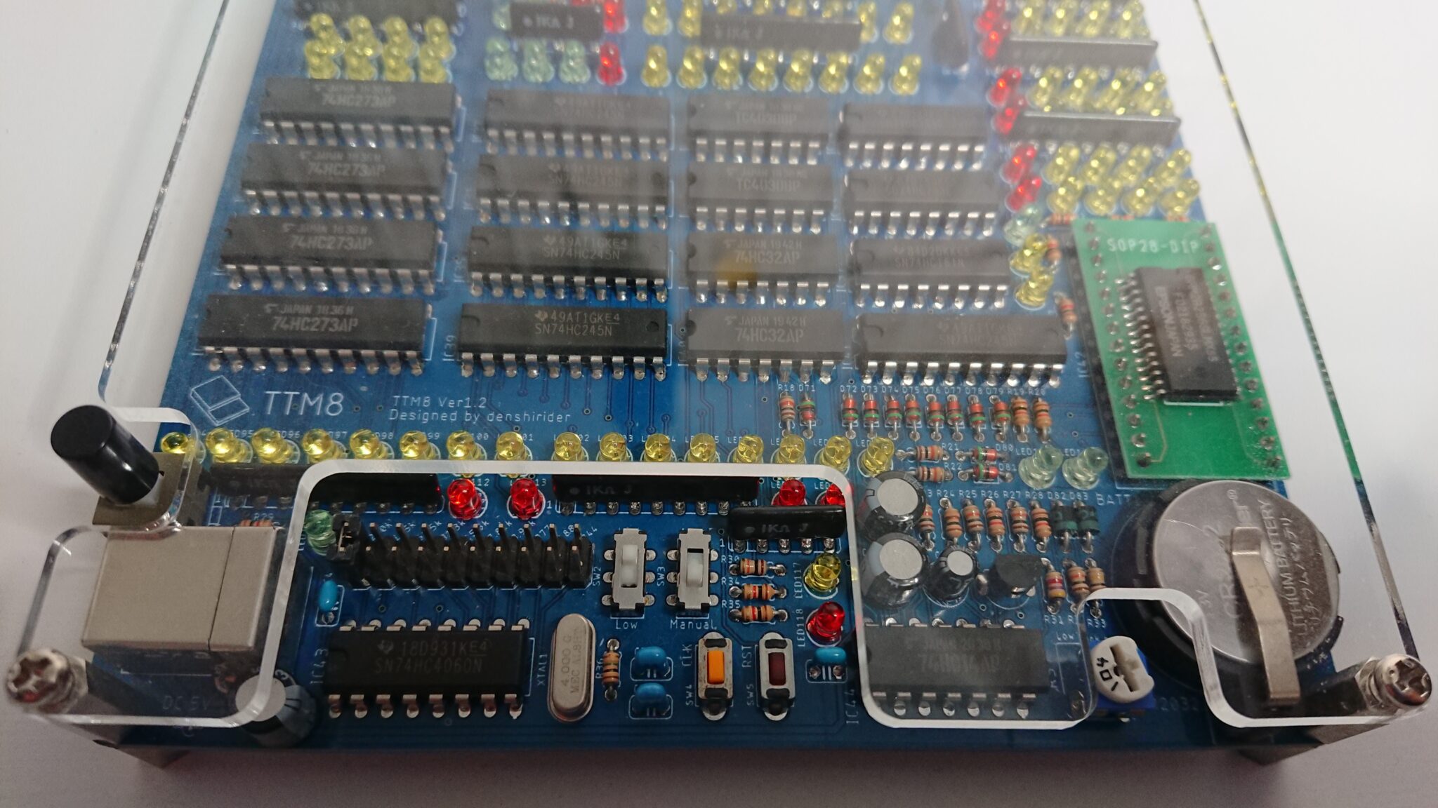 ロジックICで創るCPUキットTTM8 | みやこ電子工房